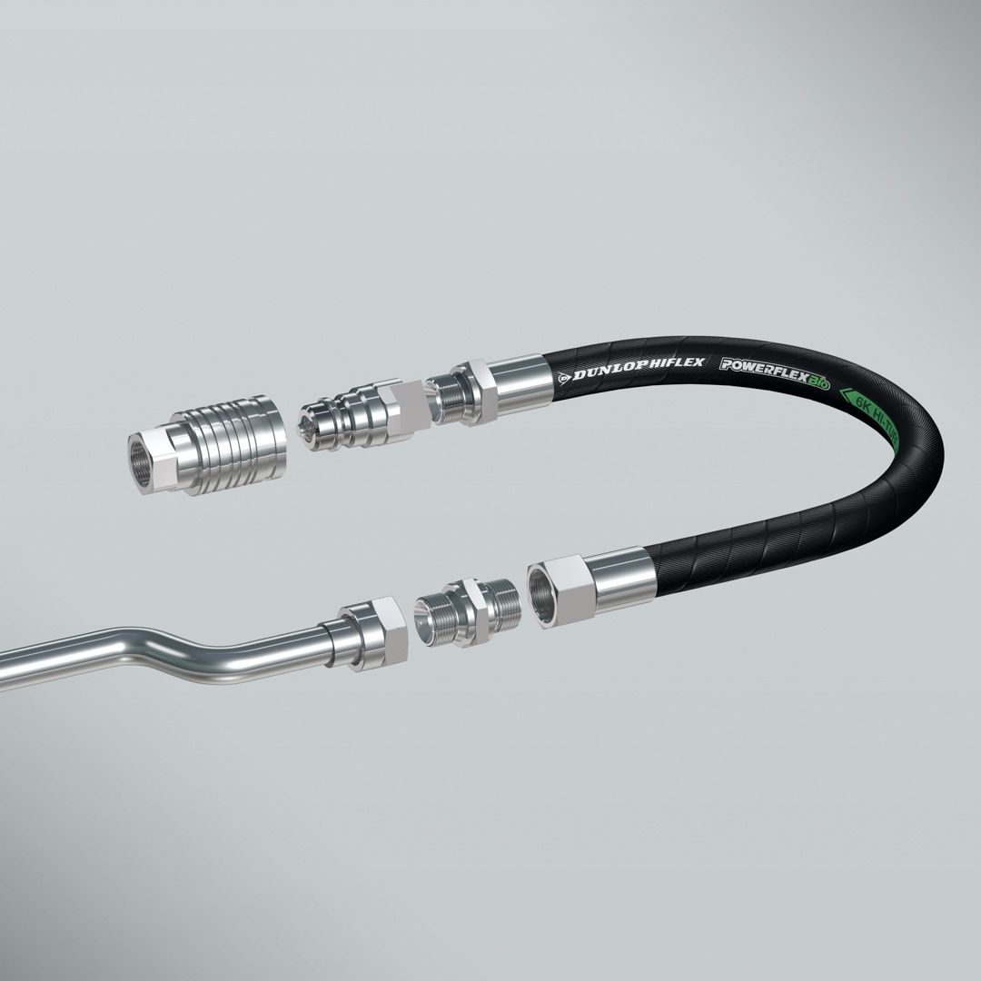 Dunlop Hiflex Hydraulic Hoses – Exclusive to UK Hose